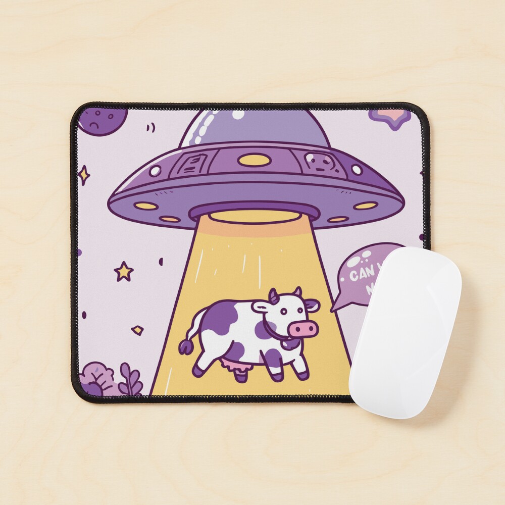 "Alien gen Z cow abduction" Sticker for Sale by SweetLog | Redbubble