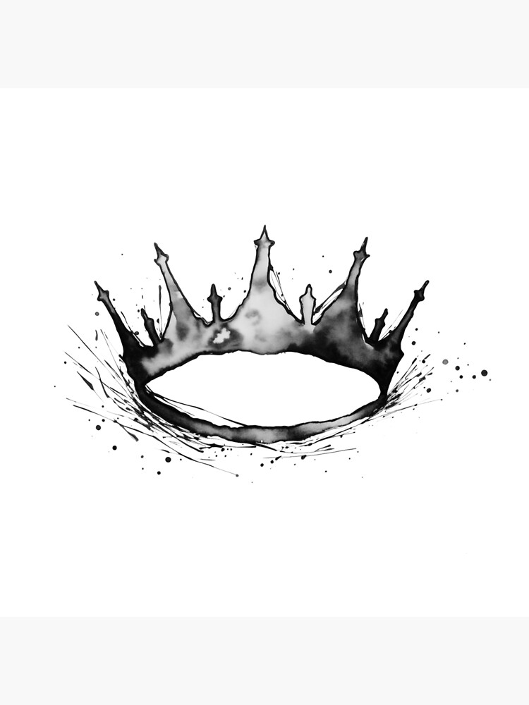 Gothic Crown Drawing Gothic Style Queen Crown Tattoo Design