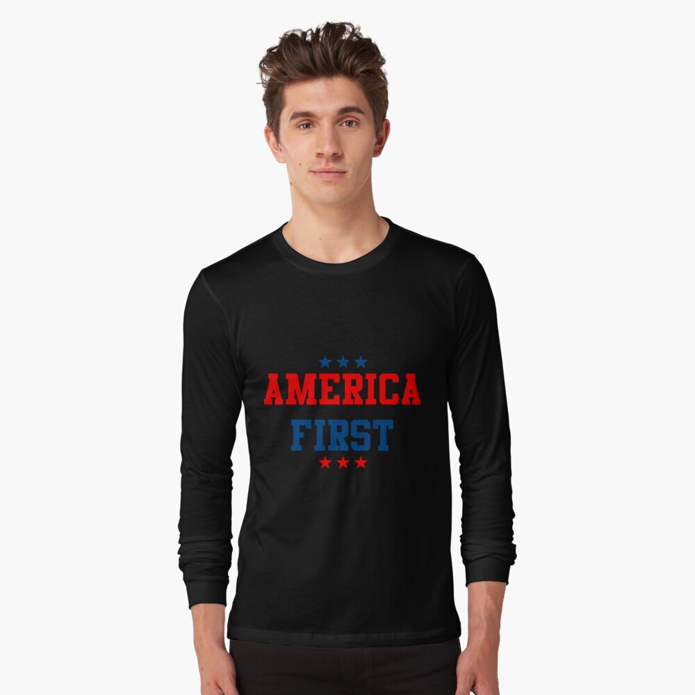 "America First" Sticker for Sale by flippinsg | Redbubble