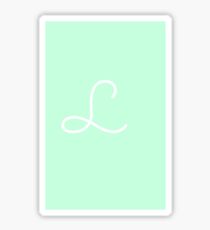 Letter L: Stickers | Redbubble