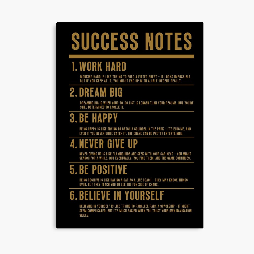 Inspirational Posters Success