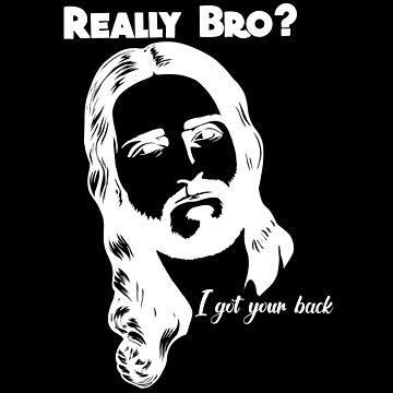 " Really bro? Jesus Christ " Sticker for Sale by JackDraws88 | Redbubble
