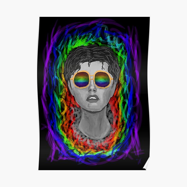 "Rainbow vision" Poster for Sale by LazyDreams | Redbubble