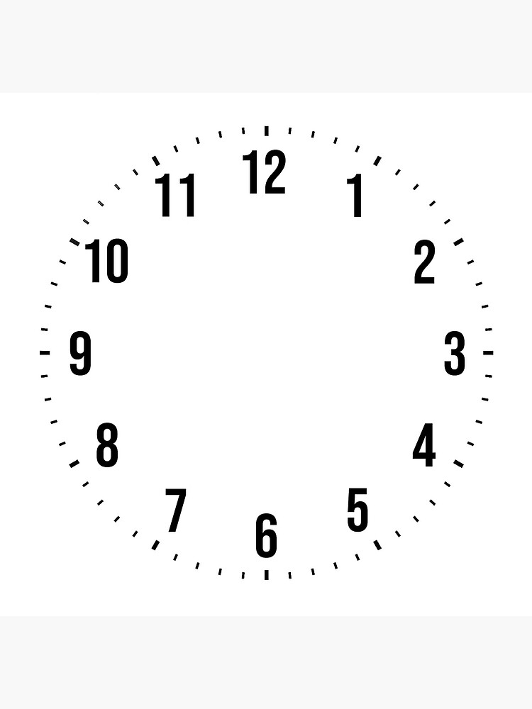 "Create Personalize Design Your Own Custom Wall Clock" Poster for Sale ...