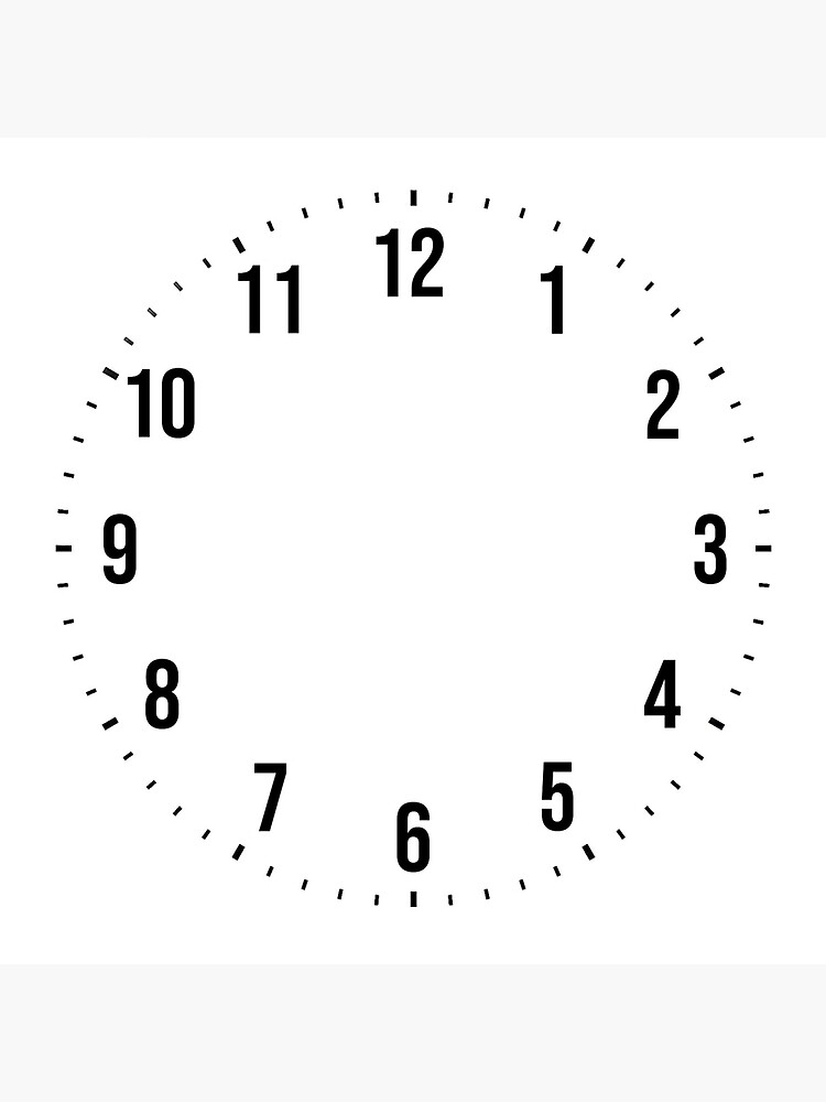 "Create Personalize Design Your Own Custom Wall Clock" Art Board Print ...