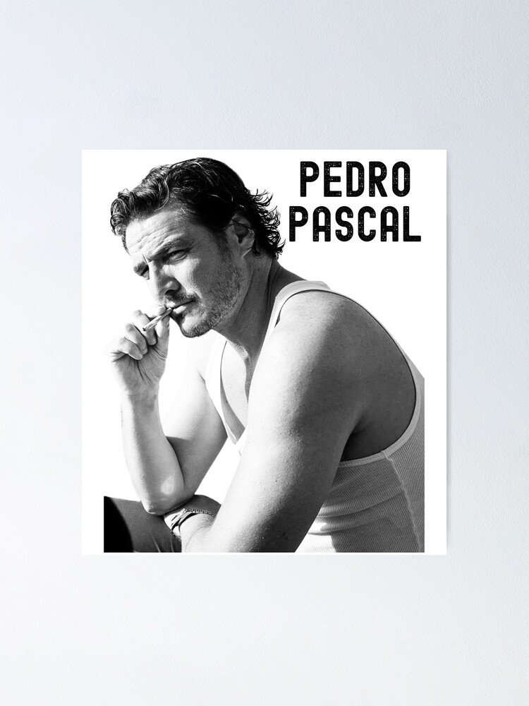 "Vintage Pedro Pascal Smoking Hot" Poster for Sale by ecdato | Redbubble