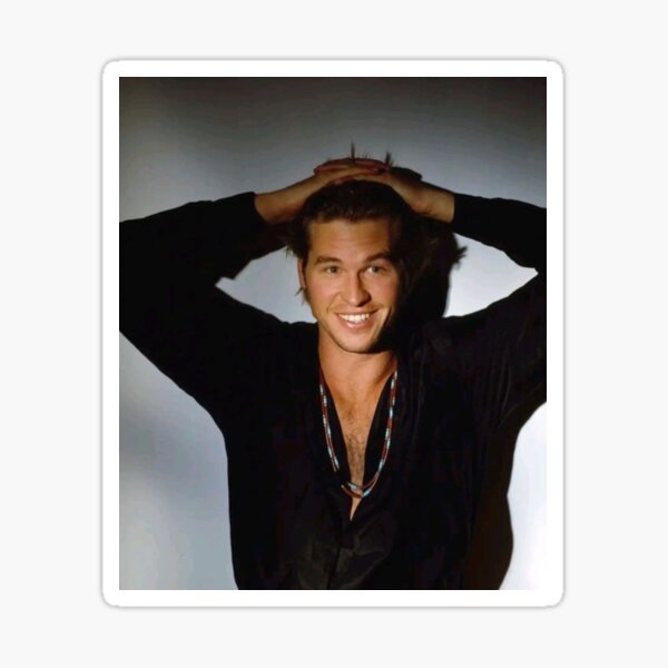 "Val Kilmer" Sticker by Wiamaoua | Redbubble