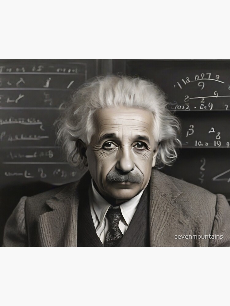 "Albert Einstein" Sticker for Sale by sevenmountains | Redbubble