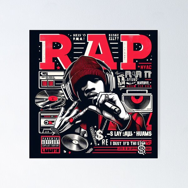 "Rap Album Cover | Hip Hop | Music Art D12" Poster for Sale by dudeism ...