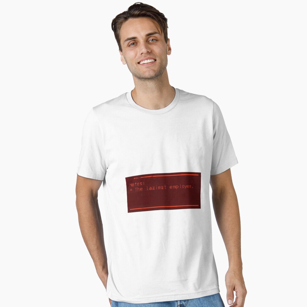 "Lethal Company, Notes: Lazy" Sticker for Sale by EmberlyDawn | Redbubble