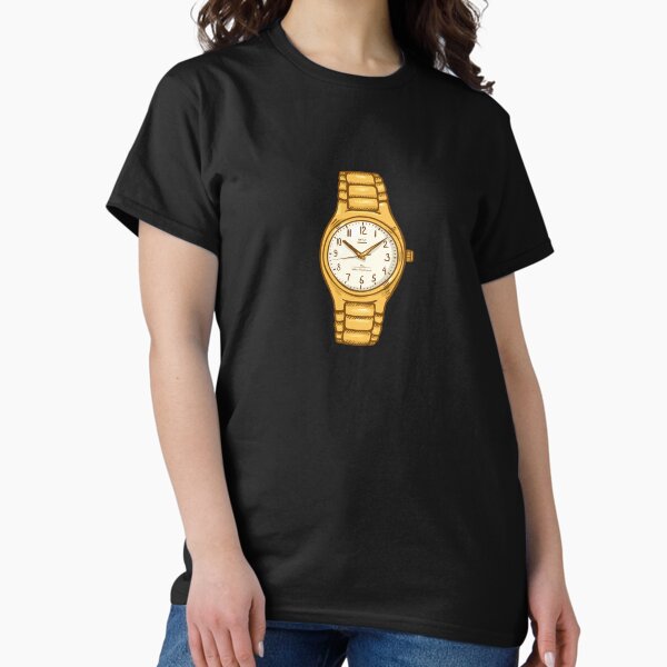 Gold Rolex Watch T-Shirts for Sale | Redbubble