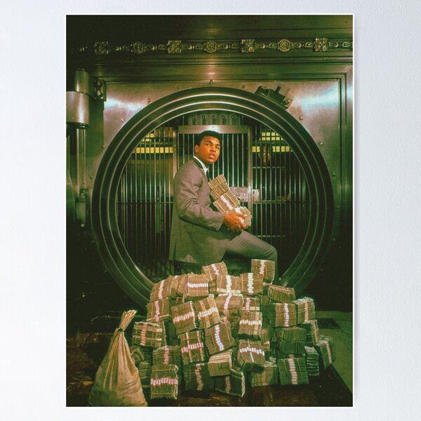 "Muhammed Ali: Money in the Bank" Poster for Sale by ersindesign ...