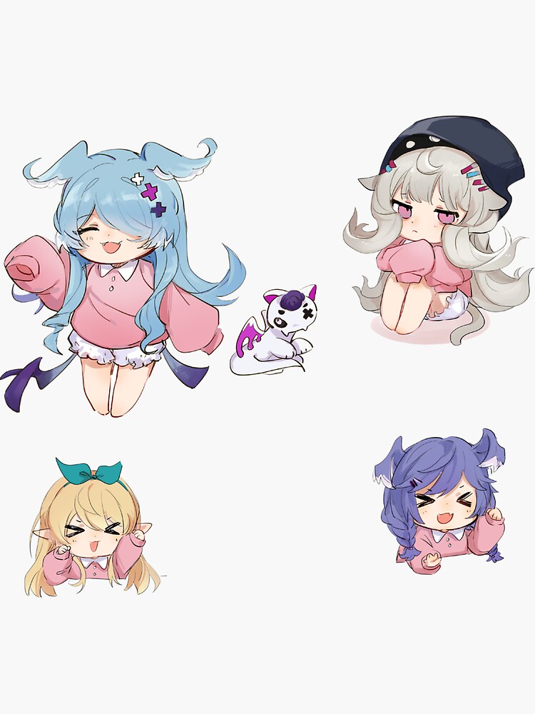 "Elira Pendora, Pomu Rainpuff, Pikl, Selen Tatsuki, Endou Reimu, Enna Alouette, Millie Parfait ...