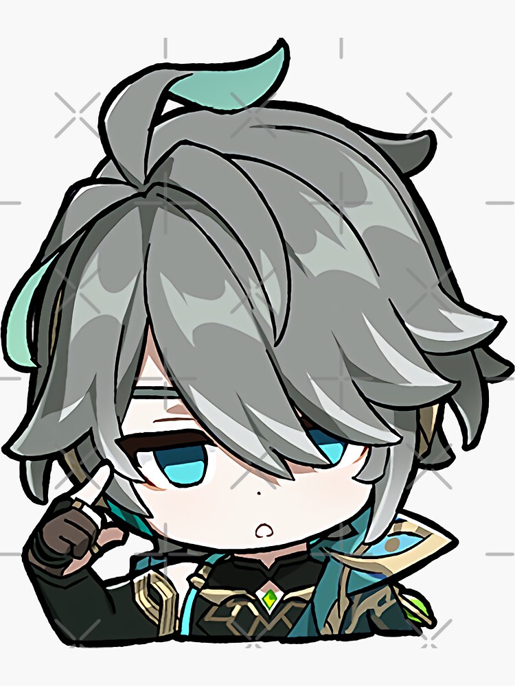 "Al Haitham / Alhaitham | Genshin Impact" Sticker for Sale by ...