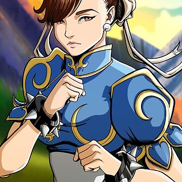 "Chun-Li" Poster for Sale by Reisenhando | Redbubble