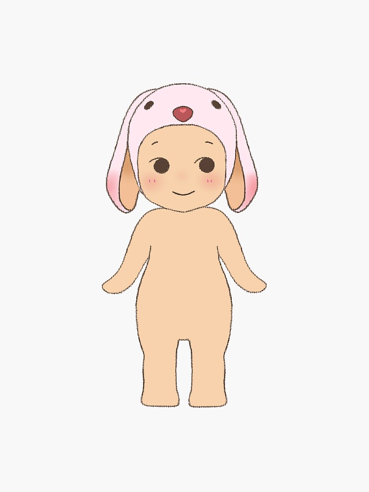 "Lop Eared Rabbit Sonny Angel" Sticker for Sale by keisycul | Redbubble