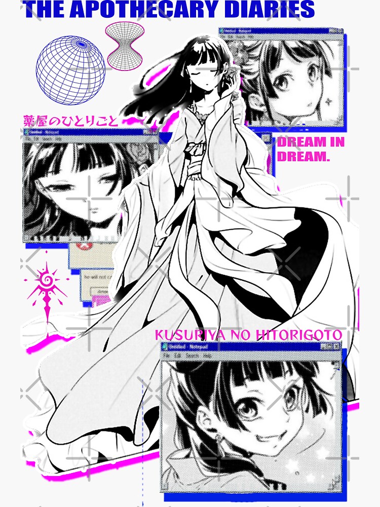 "Kusuriya no Hitorigoto -The Apothecary Diaries" Sticker for Sale by ...