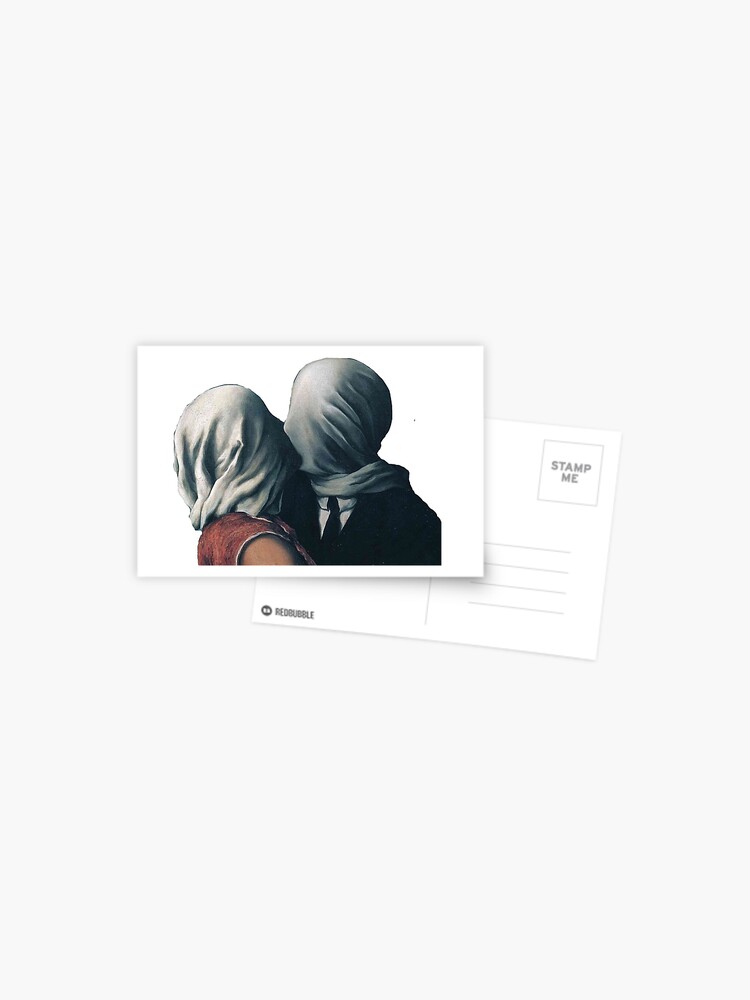 "The lovers- rene magritte" Postcard for Sale by meyersum | Redbubble