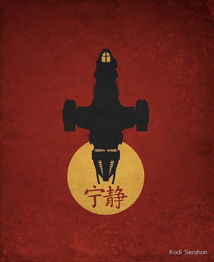 "Firefly - Serenity Silhouette - Joss Whedon" iPad Case & Skin for Sale ...