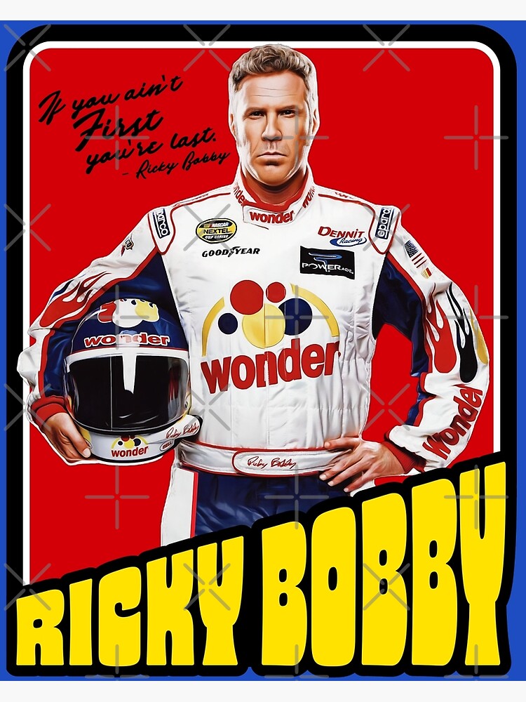 "Ricky Bobby Trading Card / Talladega Nights" Poster for Sale by ourkid ...