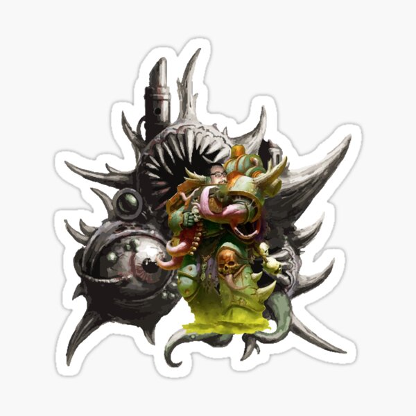 "Nurgle Bronson" Sticker for Sale by mekugi | Redbubble