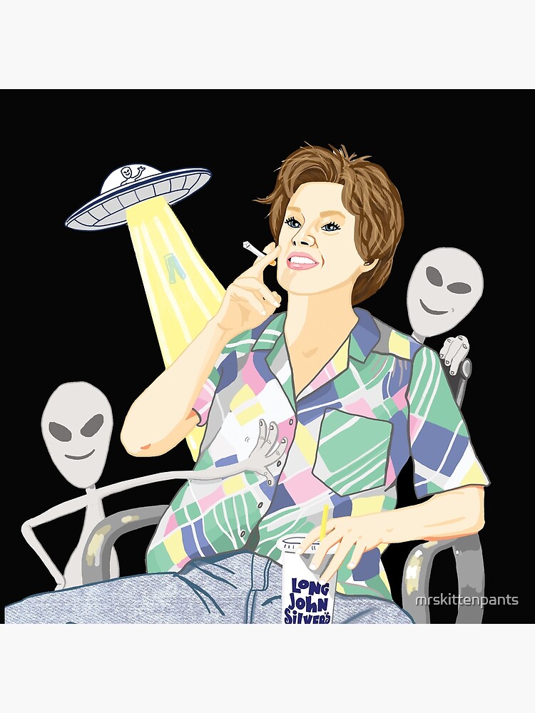 "SNL Kate McKinnon Alien Abduction - Long John" Tote Bag for Sale by ...