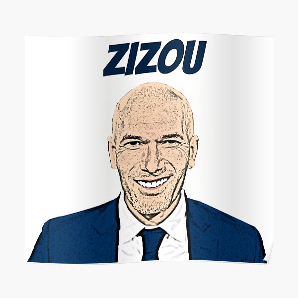 "Zizou" Poster for Sale by damian-13 | Redbubble