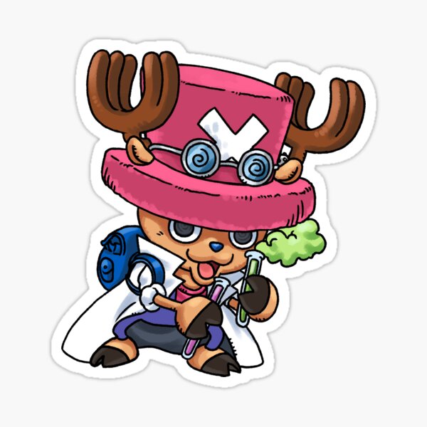 Pegatina con la obra «The Mad Scientist DR. Chopper» de TenGukii ...