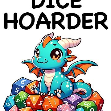 "DICE HOARDERS" Sticker by PatchedGear | Redbubble