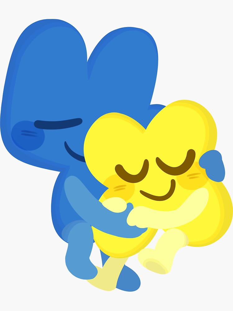 "Four and X (Battle for BFDI)" Sticker for Sale by PuppyRelp | Redbubble