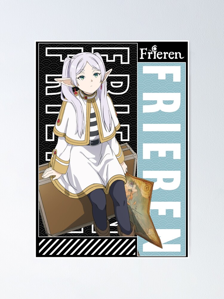"Frieren フリーレン | Sousou no Frieren" Poster for Sale by B-love | Redbubble