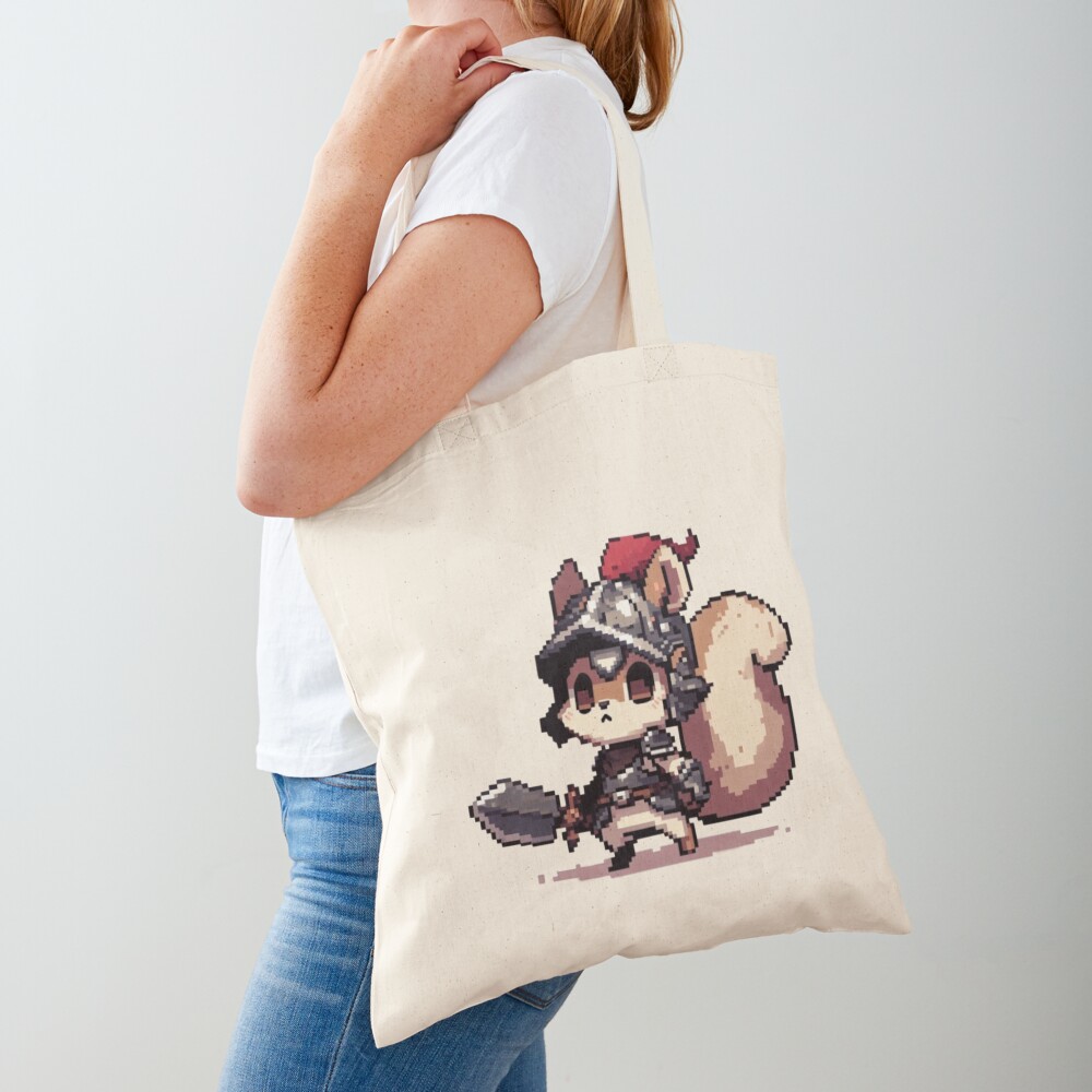 "Cute RPG Knight Squirrel In Pixel Art" Sticker for Sale by FoxOfPixels ...