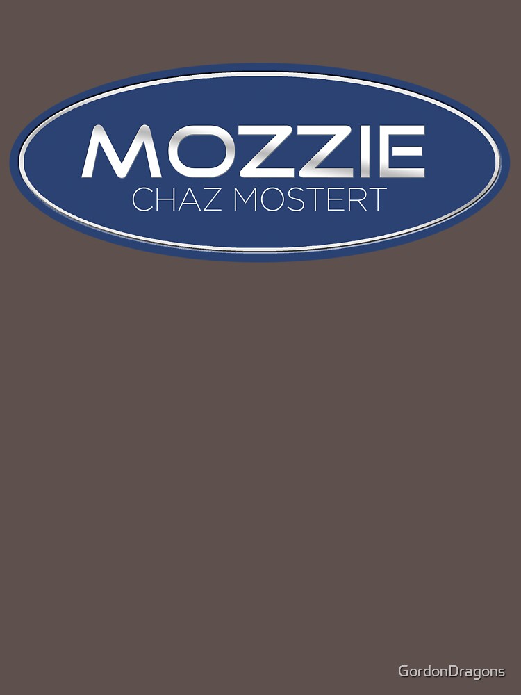 "Chaz "MOZZIE" Mostert" T-shirt for Sale by GordonDragons | Redbubble ...