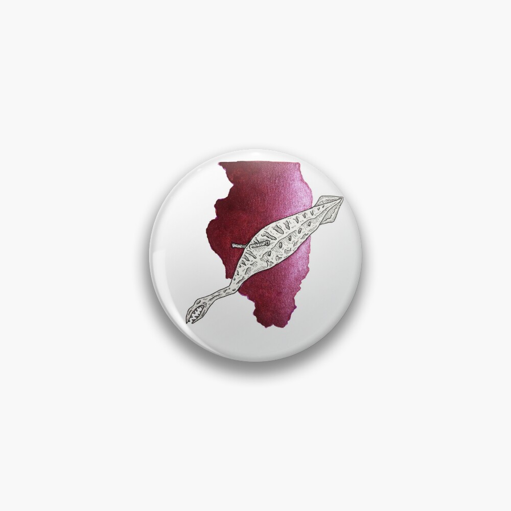 "Illinois Tully Monster State Fossil" Sticker for Sale by roses ...