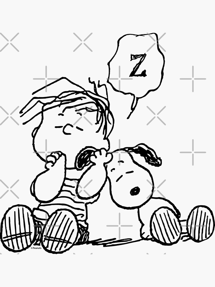 "Snooze" Sticker for Sale by MerciWoody | Redbubble