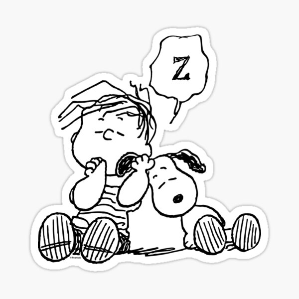 "Snooze" Sticker for Sale by MerciWoody | Redbubble