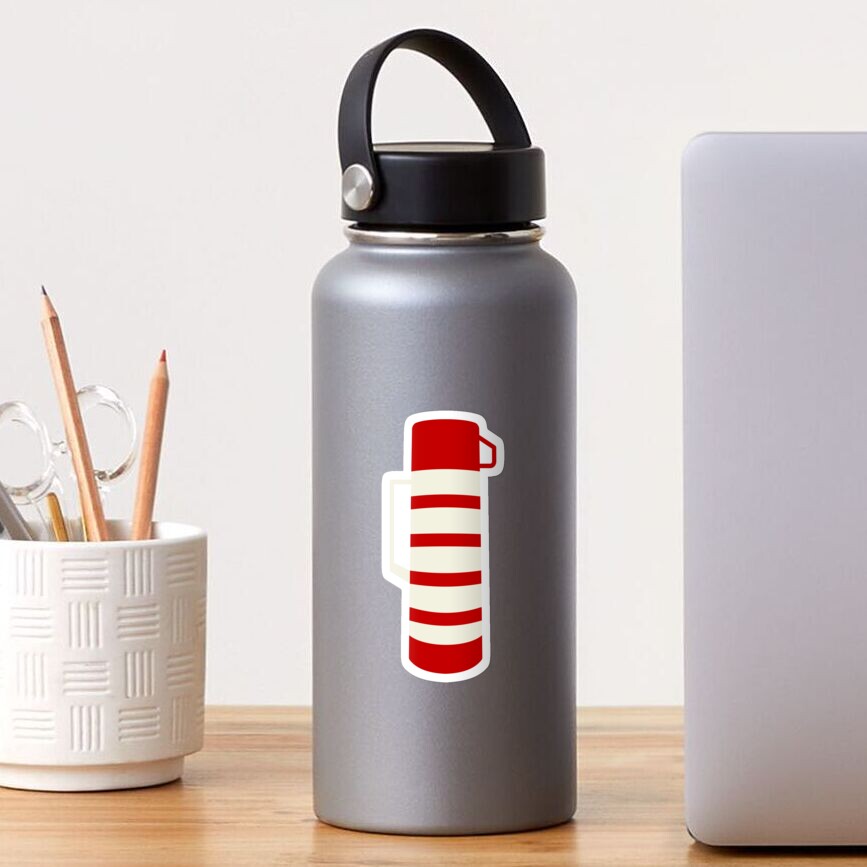 "The Jerk Thermos" Sticker for Sale by muskitt | Redbubble