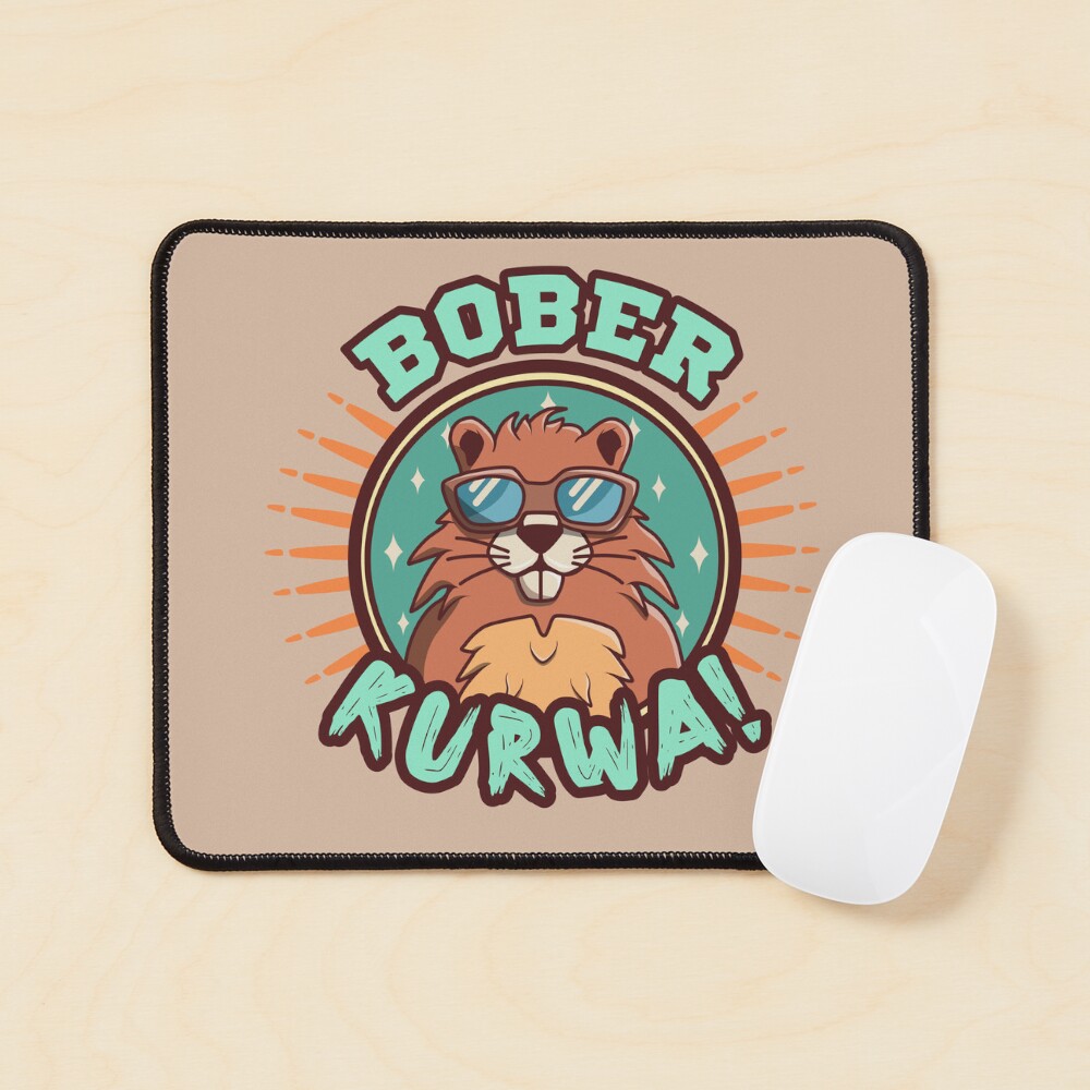 "Bober Kurwa!" Sticker for Sale by BYNDSTICKER | Redbubble