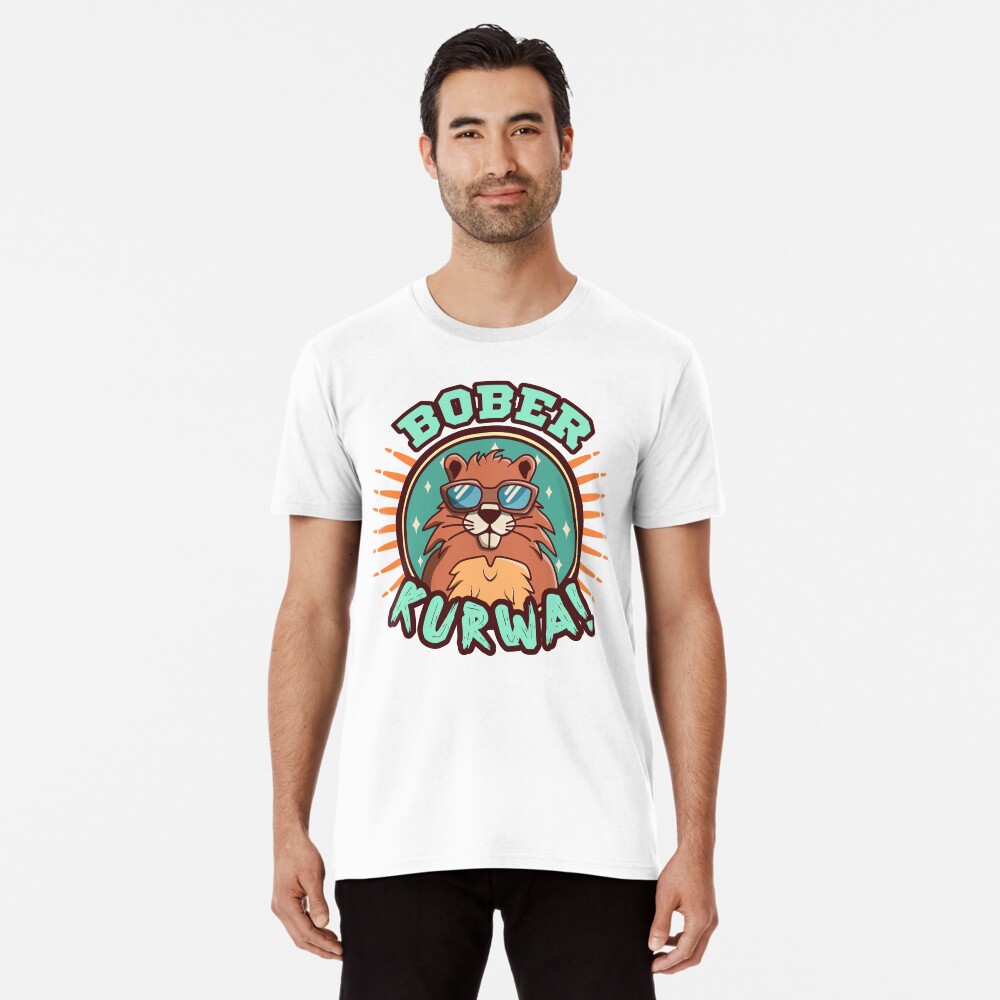 "Bober Kurwa!" Sticker for Sale by BYNDSTICKER | Redbubble