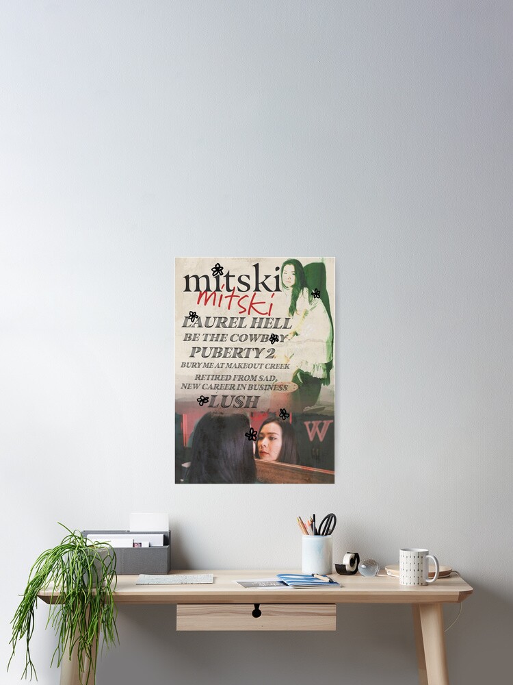 "Mitski Discography Poster" Poster for Sale by postersbysyd | Redbubble