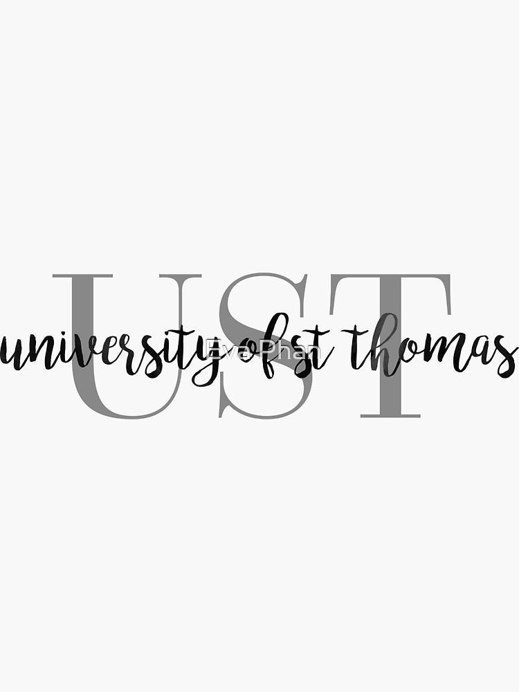 "University of St Thomas UST Tommies Grayscale Overlay Watercolor Ink ...
