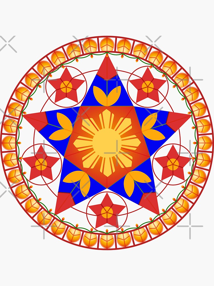 "Philippines Filipino Parol Maligayang Pasko " Sticker for Sale by ...