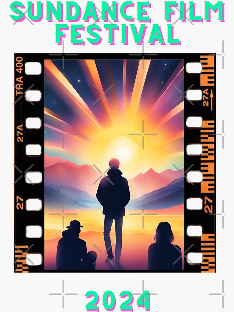 "SFF 2024: Celebrate 40 Years of Independent Filmmakers " Sticker for ...