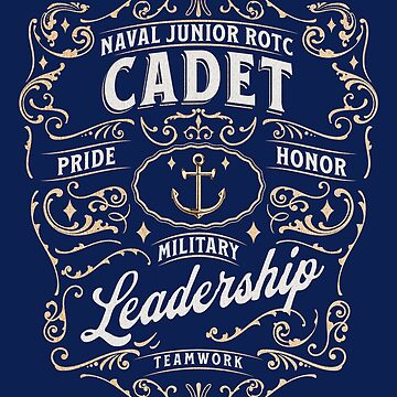 "NJROTC Junior ROTC Cadet Pride US Military Vintage Graphic " Sticker ...