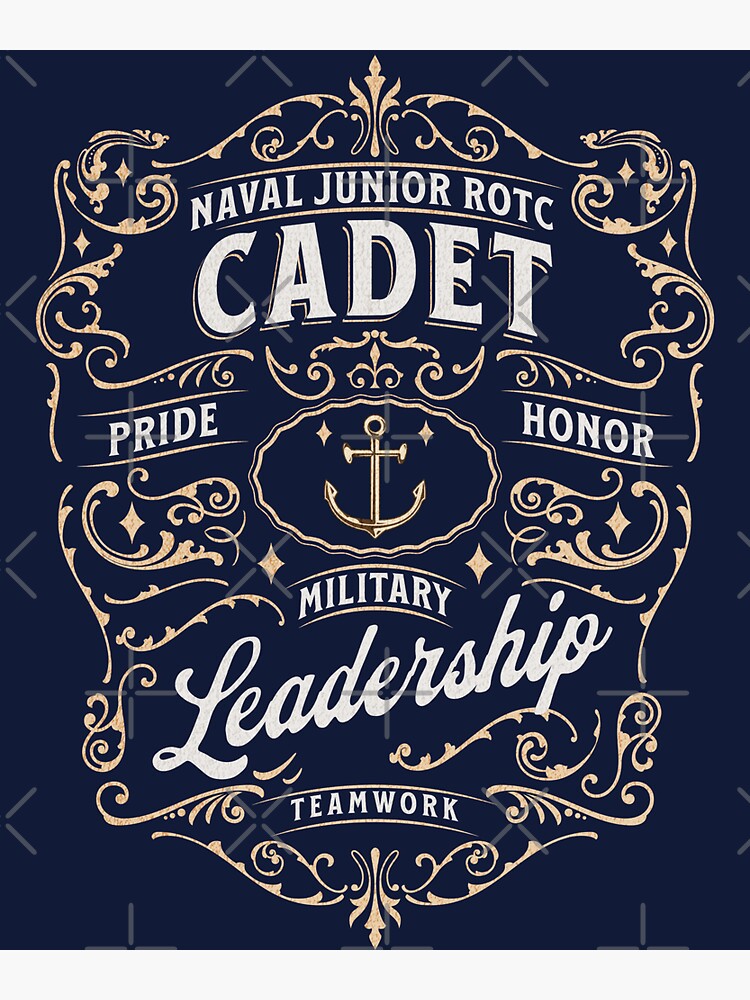"NJROTC Junior ROTC Cadet Pride US Military Vintage Graphic " Sticker ...