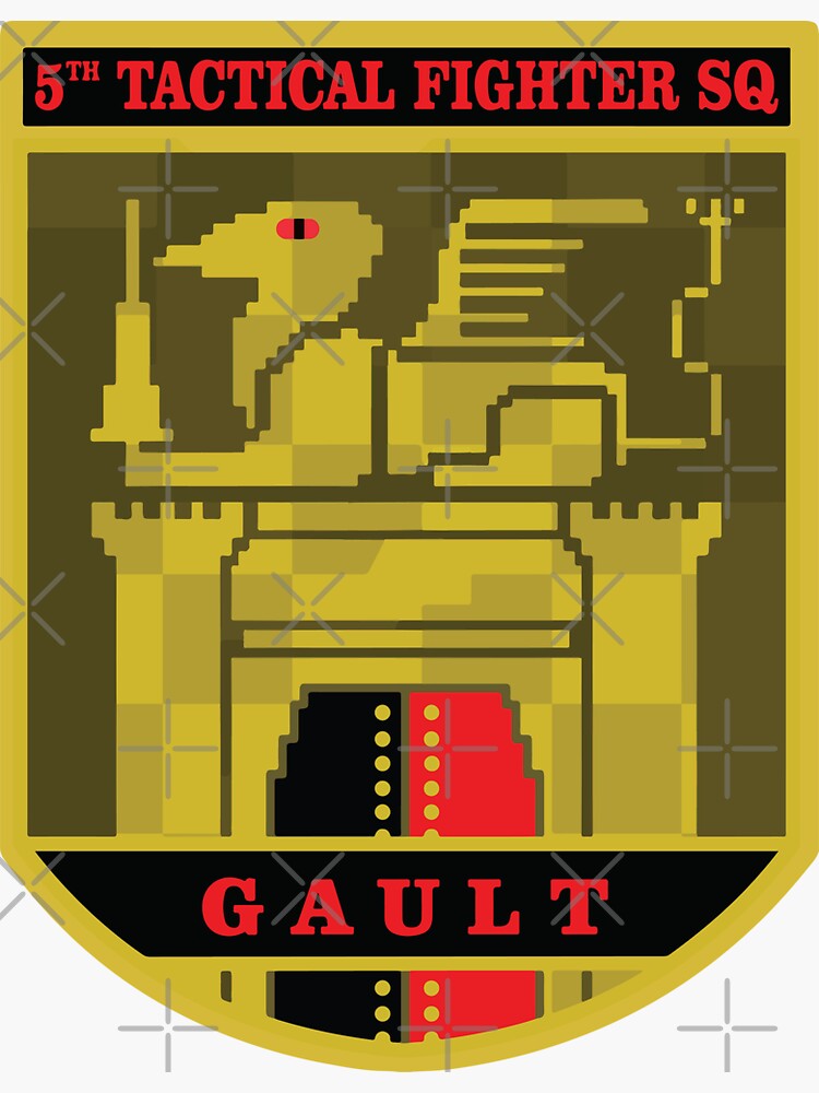 "Ace Combat Gault Team" Sticker by fareast | Redbubble