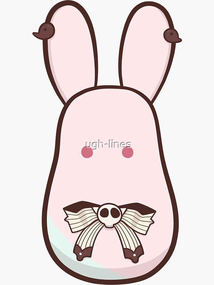 "TBHK Yashiro Nene as a Mokke" Sticker for Sale by ugh-lines | Redbubble