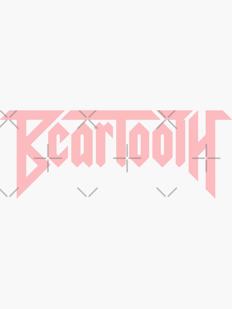 "Beartooth Pink Logo" Sticker for Sale by FiveFifteen | Redbubble