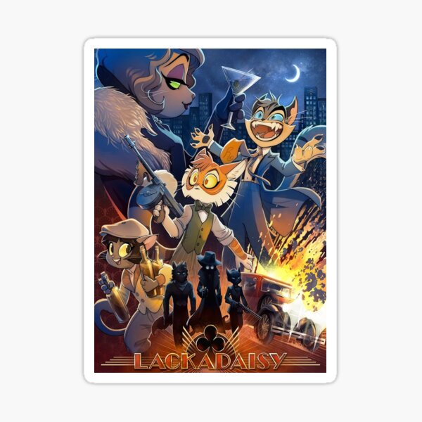 "Lackadaisy Cats" Sticker for Sale by sabersupreme | Redbubble