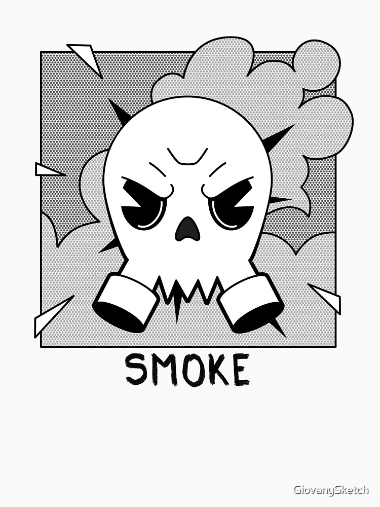 "Smoke Operator Cartoon" Essential T-Shirt for Sale by GiovanySketch ...